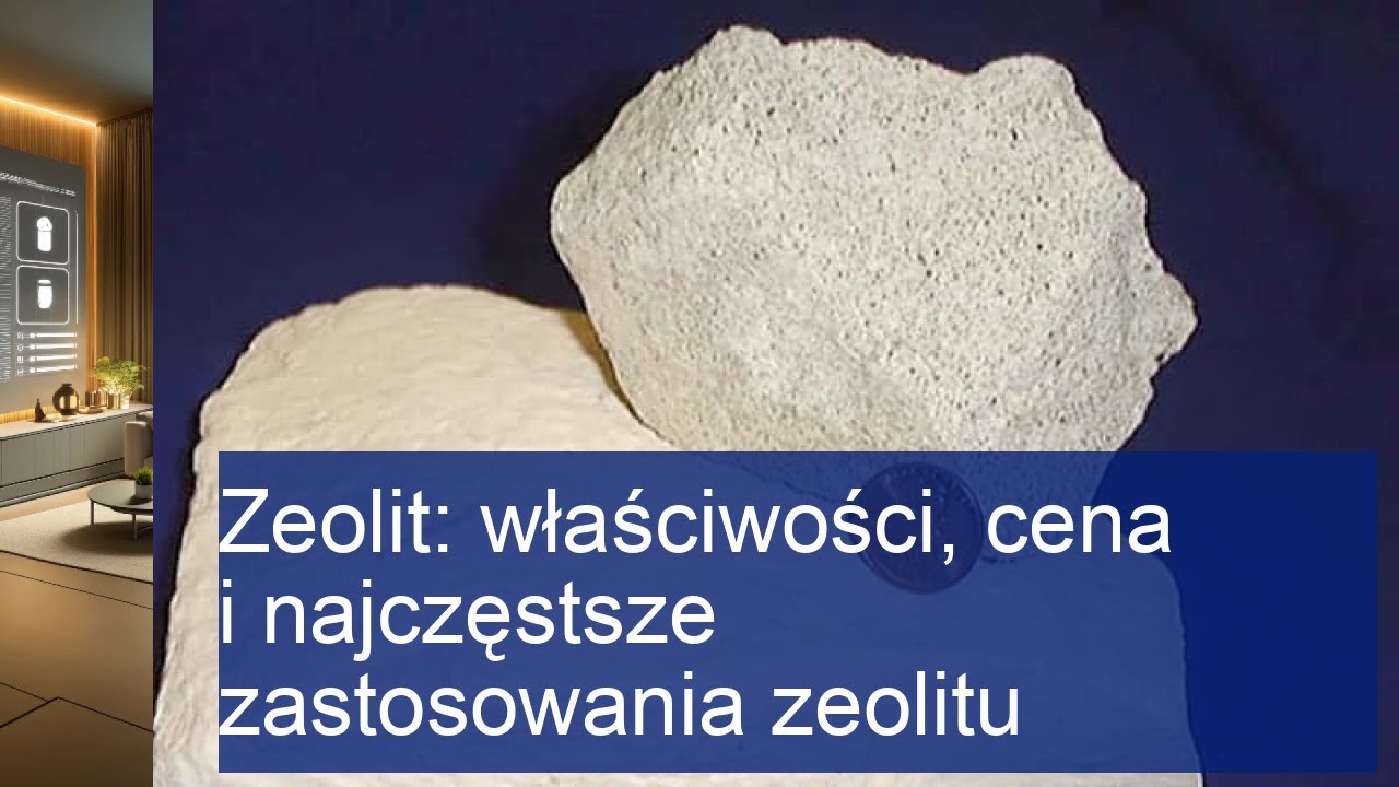 Zeolit: właściwości, cena i najczęstsze zastosowania zeolitu - YouTube