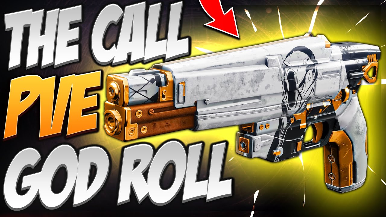The Call (Strand Special Ammo Sidearm) PvE God Roll | Destiny 2 The ...