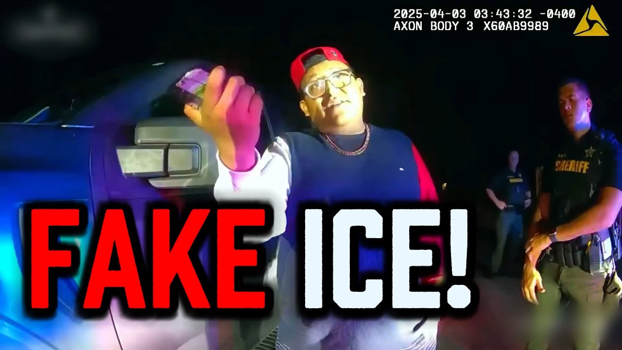 Fake Ice Agent Gets Caught By Police For This! - YouTube