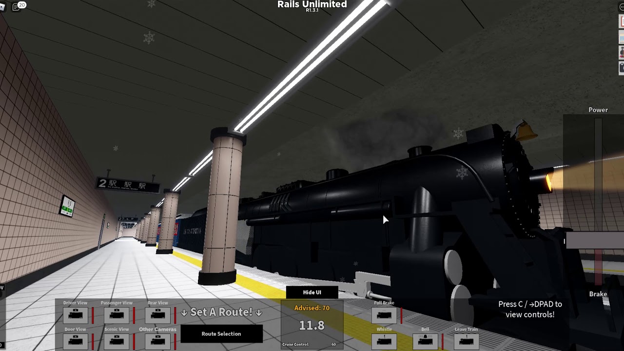 ARCTIC EXPRESS RAILS UNLIMITED TRAINS ON ROBLOX - YouTube