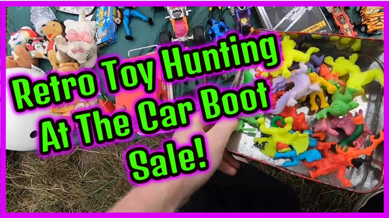 TOY HUNTING AT THE CAR BOOT SALE AND INSANE FACEBOOK MARKET PLACE FIND ...
