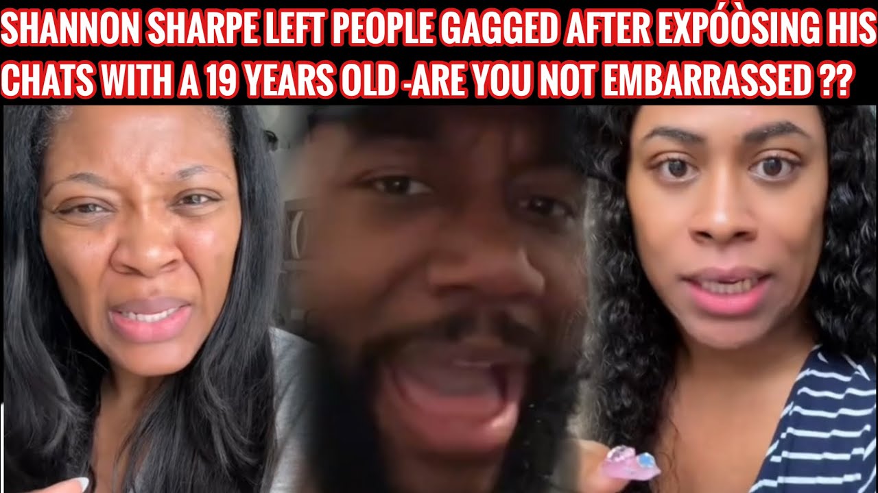 Are You Not EMBARRASSED?? People React To Shannon Sharpe's TËXT ...