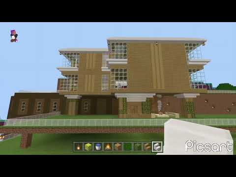 trying to build a sauna in minecraft - YouTube