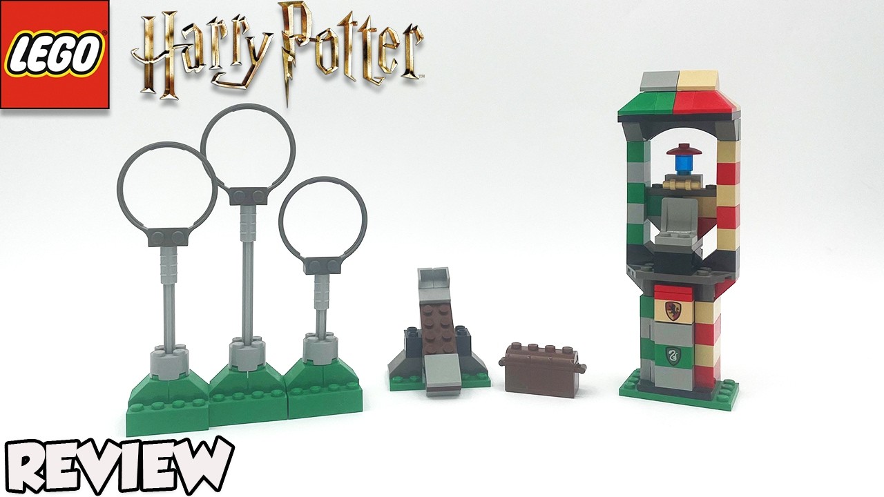Lego Harry Potter 4726 QUIDDITCH PRACTICE Review! - YouTube