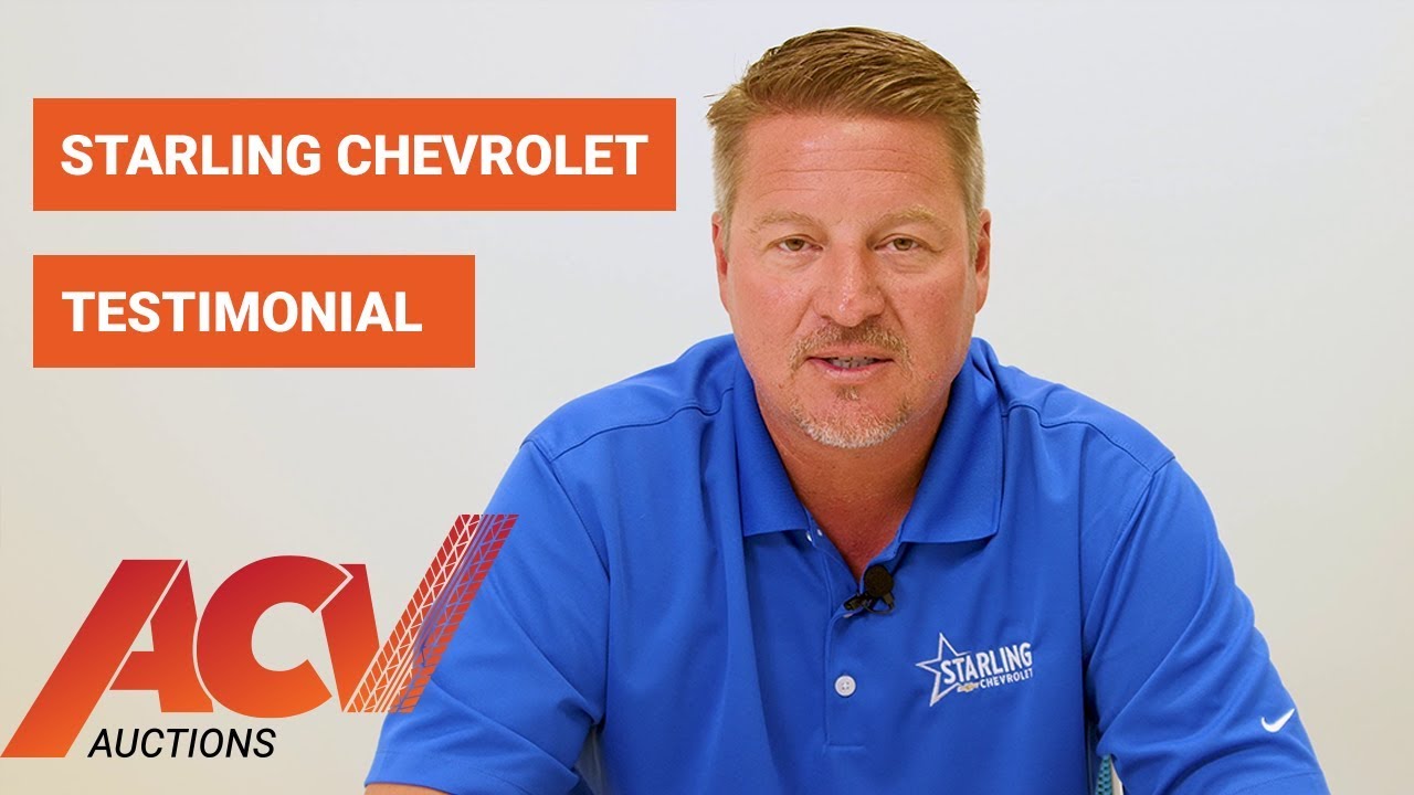 Eddie Rush from Starling Chevrolet - ACV Testimonial - YouTube
