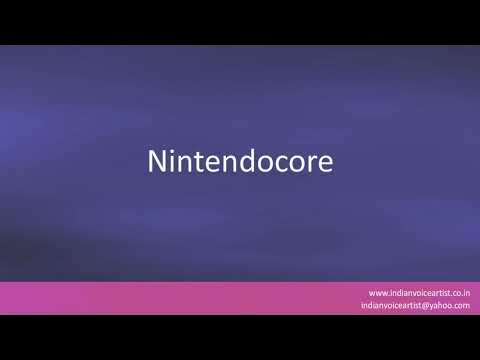 How to pronounce the word(s) "Nintendocore". - YouTube