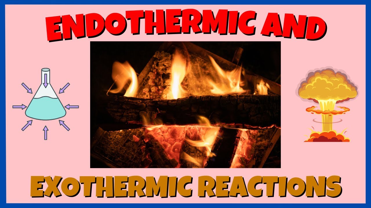 Endothermic and Exothermic Reactions | Chemical Reactions + Energy ...