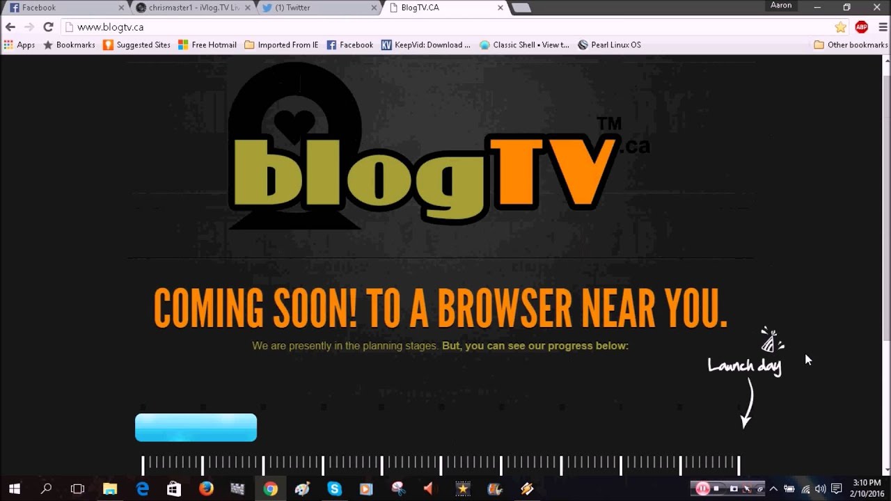 Update on blogtv CA - YouTube