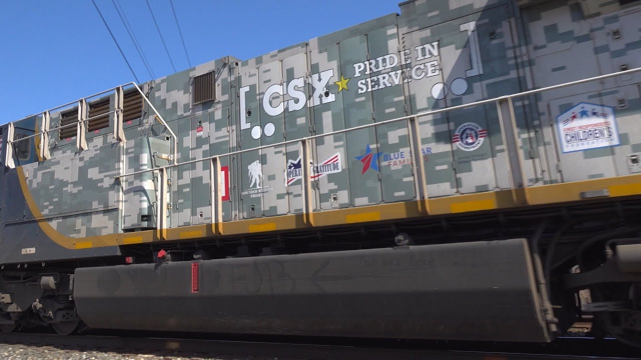 CSX 1776 Camo Unit Spirit Of Armed Forces! Brand New NS Engine 4550 ...