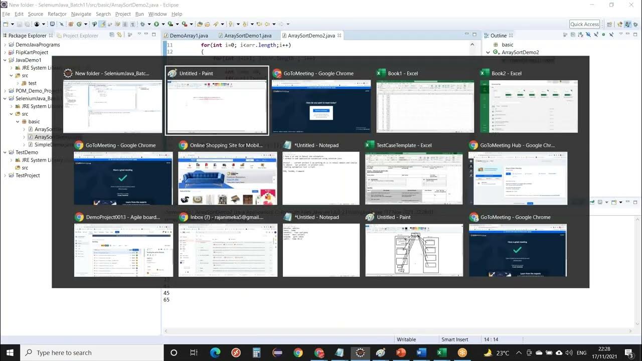 How To Sort An Array In Java Without Using The Sort Method And Using The For Loop Youtube