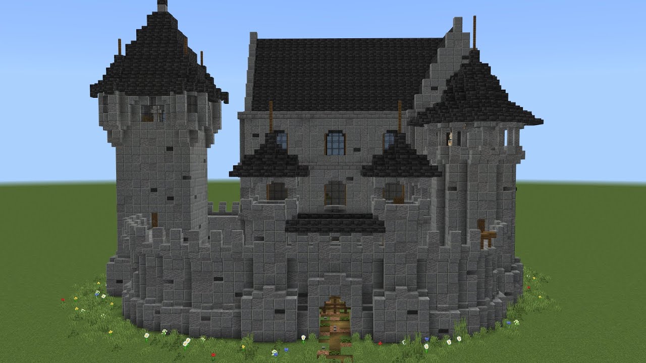 Come costruire un castello medievale - Parte 1 - Minecraft Tutorial ITA ...