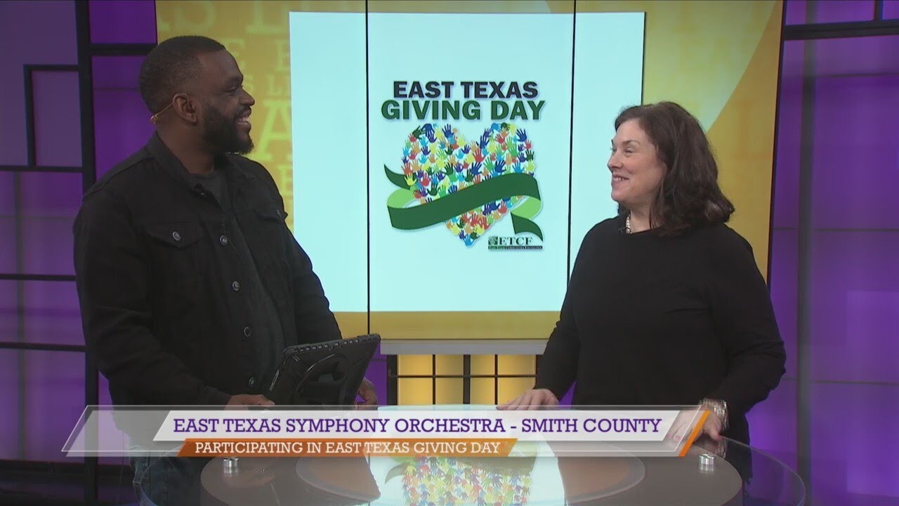 2024 East Texas Giving Day: East Texas Symphony - YouTube