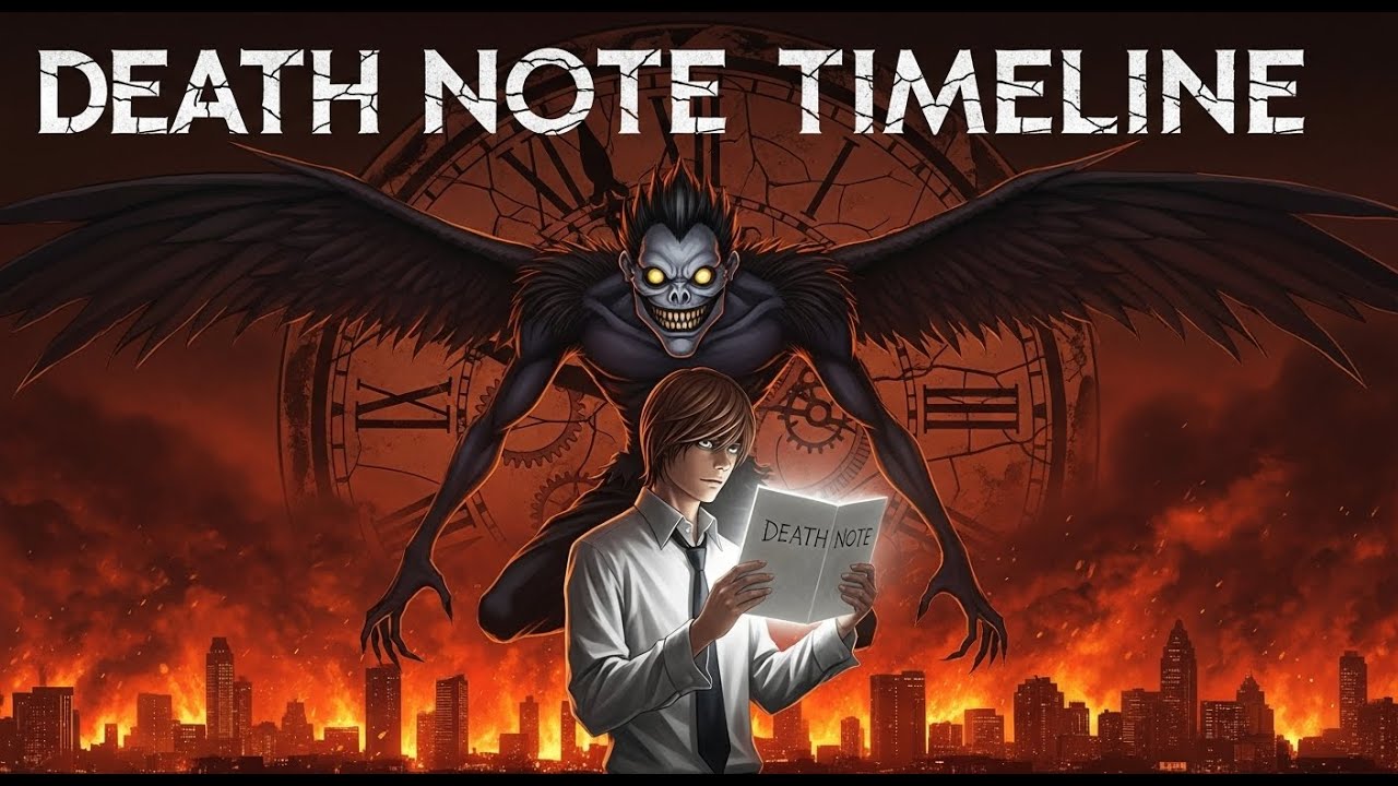 The Complete Death Note Timeline | Channel Frederator - YouTube