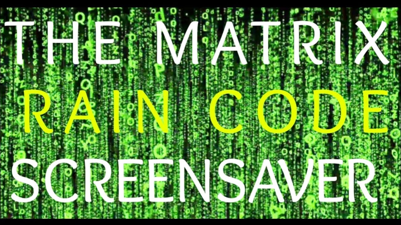 Matrix Screensaver | Matrix Rain Code | Tunnel | Matrix Wallpaper | Android Iphone PC | - YouTube
