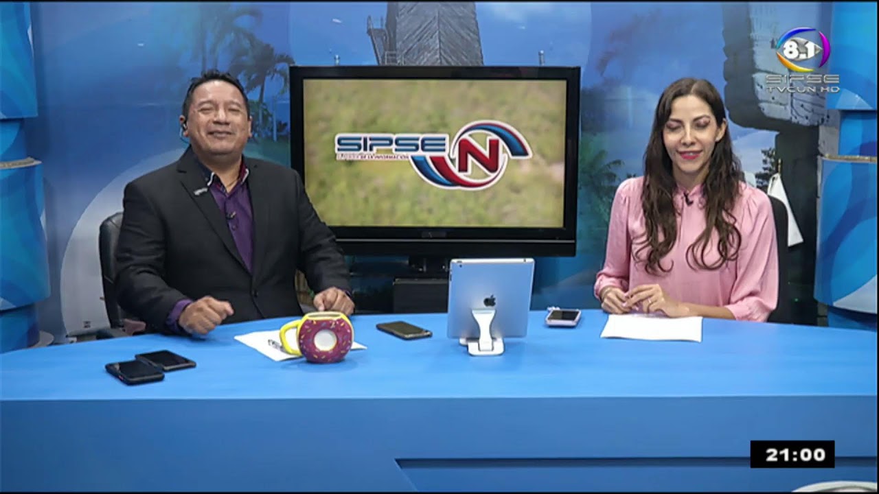 Inicia SIPSE NOTICIAS EMISIÓN NOCTURNA con Monserrat García y Javier ...