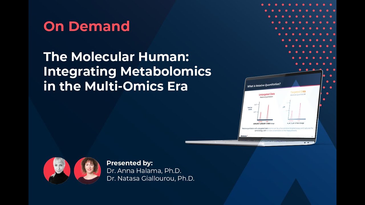 The Molecular Human - Integrating Metabolomics in the Multi-Omics Erawith Dr. Halama - YouTube