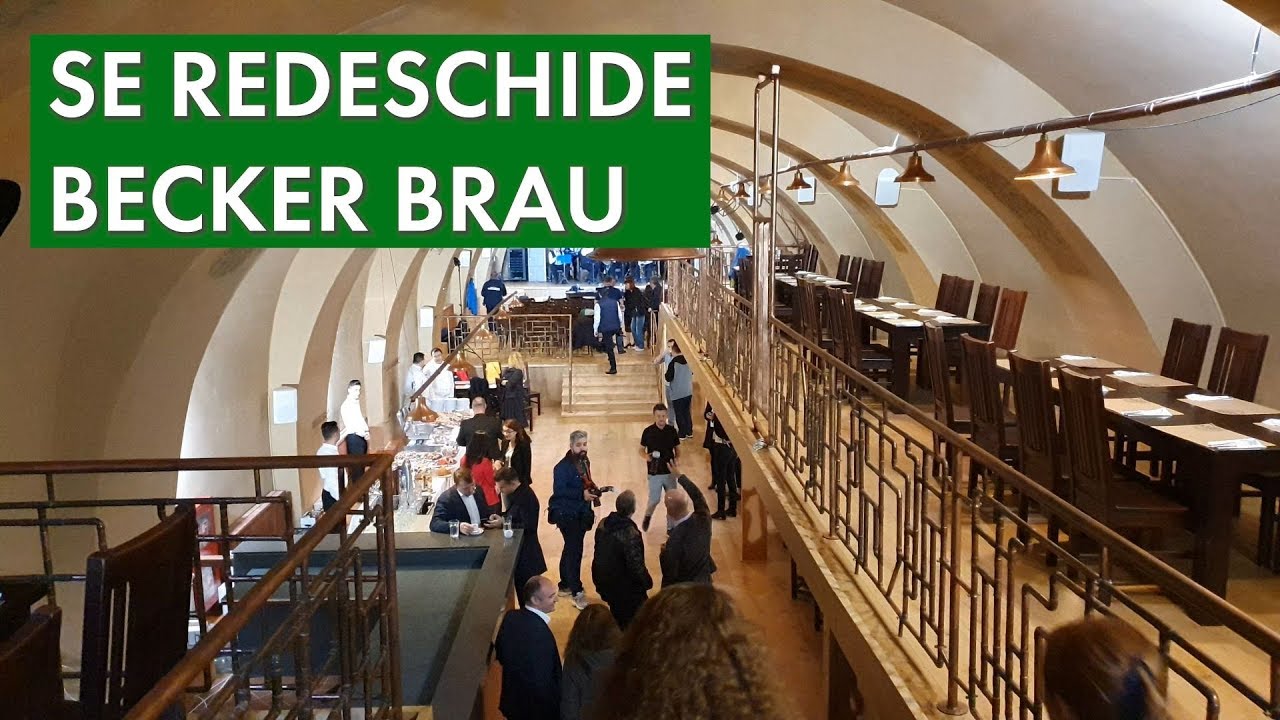 Se redeschide berăria Becker Brau - YouTube