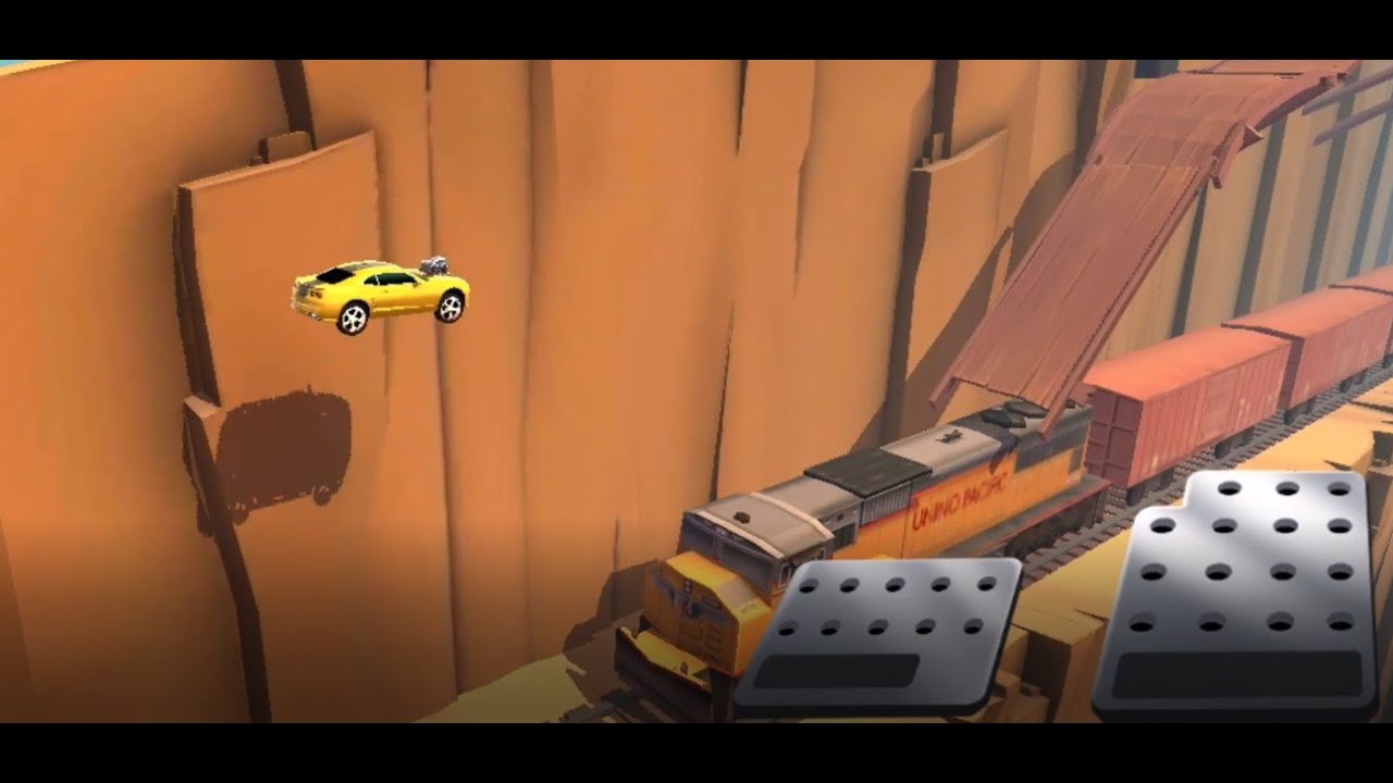 CAN I JUMP THE TRAIN? | Stunt Car Extreme - YouTube