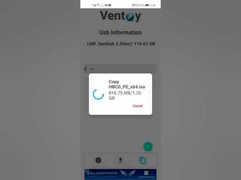 How to use Ventoy android app. - YouTube