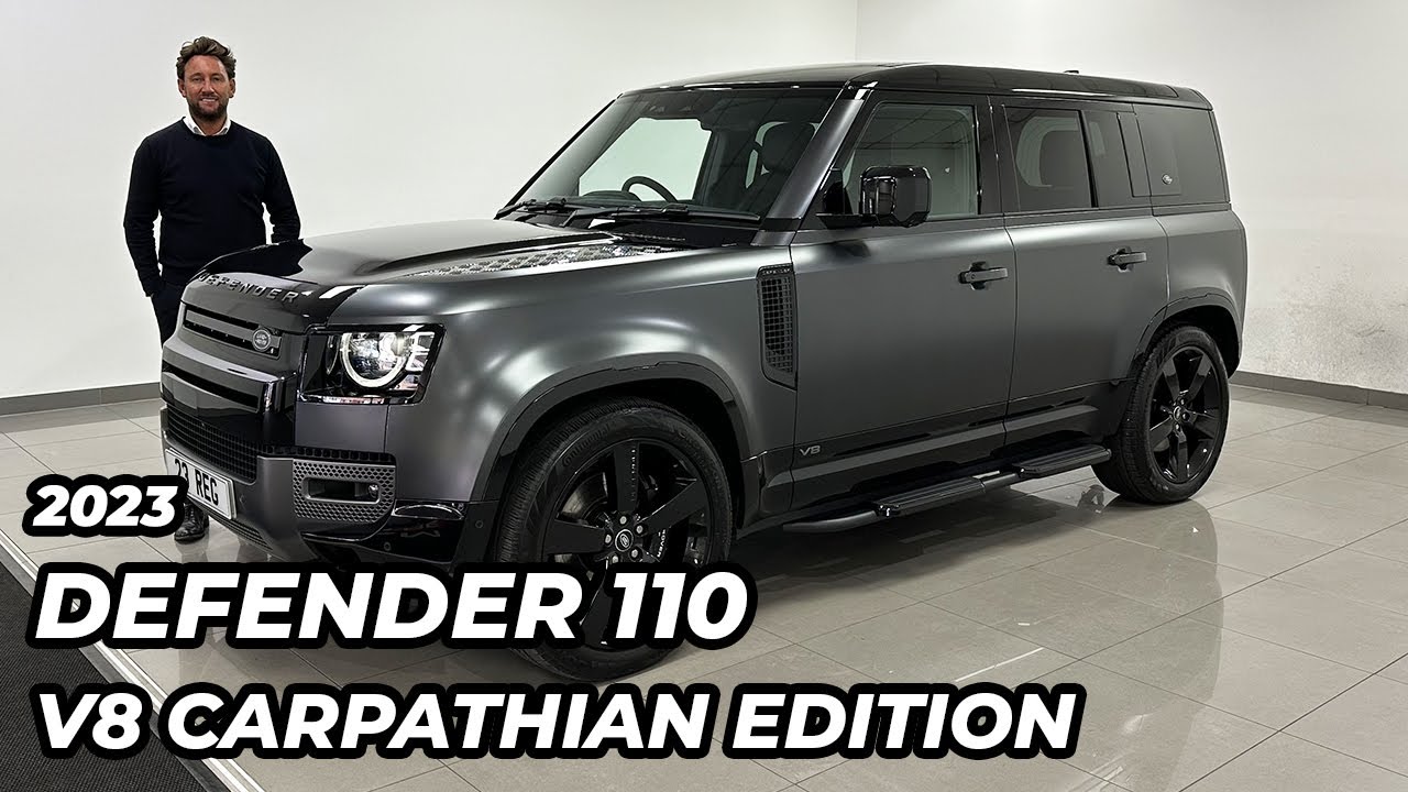 2023 Land Rover Defender V8 Carpathian Edition - YouTube