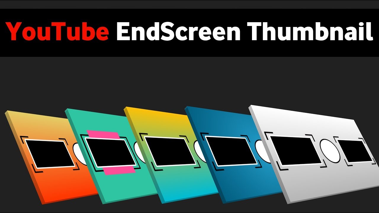 End Screen Template Outro No Text | DKTalk - YouTube