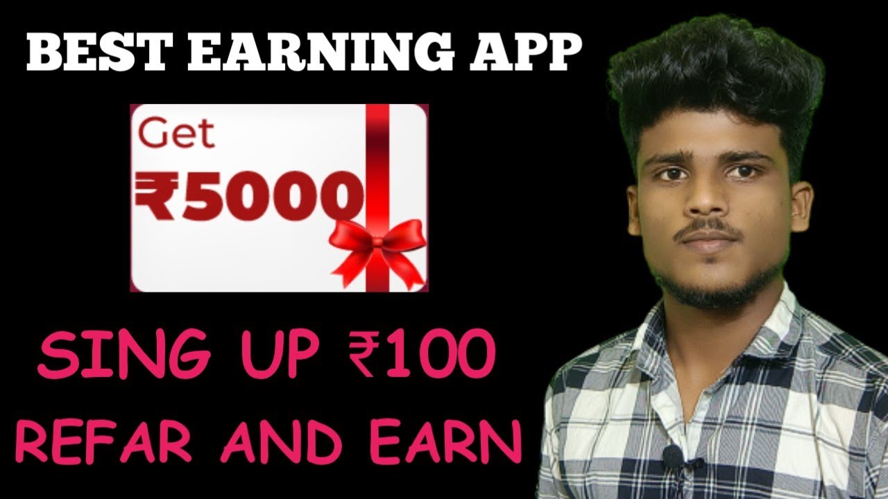 New Earning App 2022|| Joining Bonus 100₹ || 5000 vauchar || Refar And ...