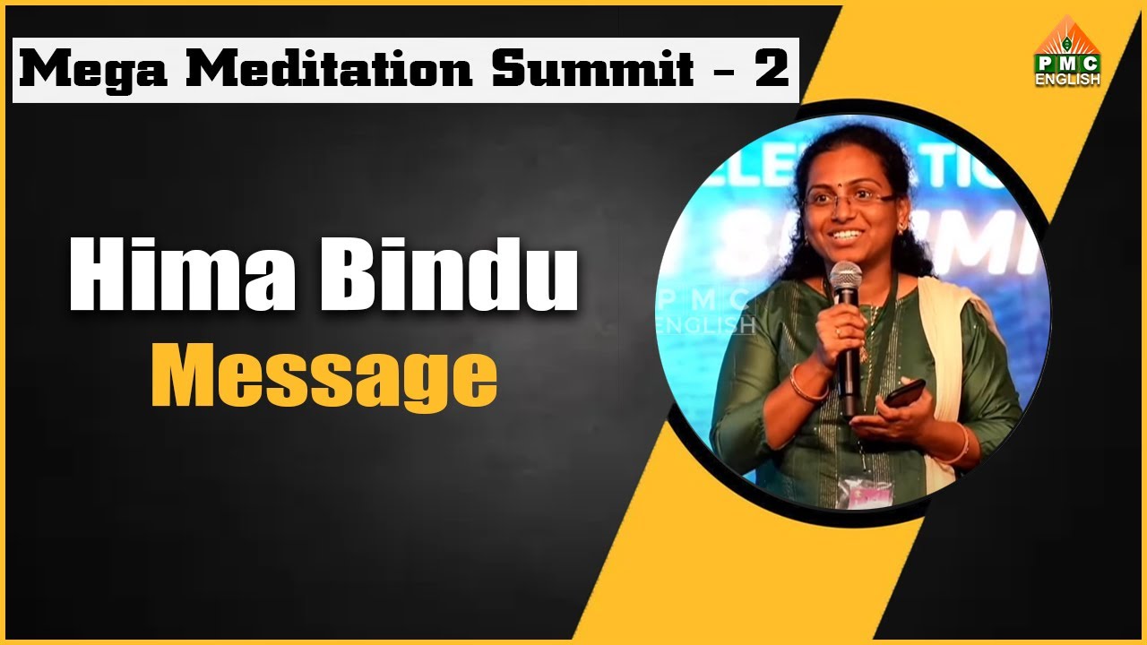 Hima Bindu Message | PMC English | Day-2 - YouTube