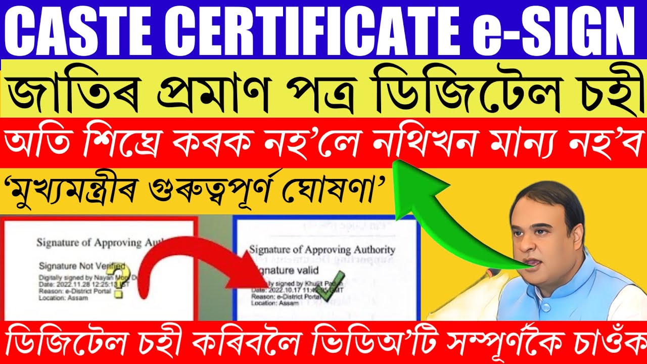 Cast Certificate Esign E Signature How To E Cast Certificate Esign E Signature How To E