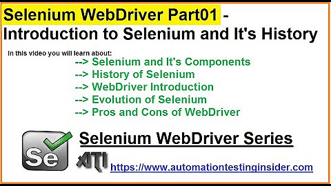 Selenium WebDriver Step By Step - YouTube