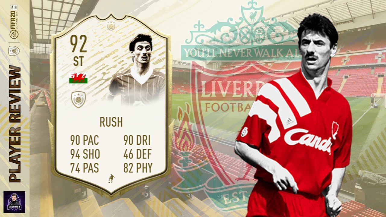 BEST ICON STRIKER IN FIFA 20! 92 RATED PRIME ICON MOMENTS IAN RUSH ...