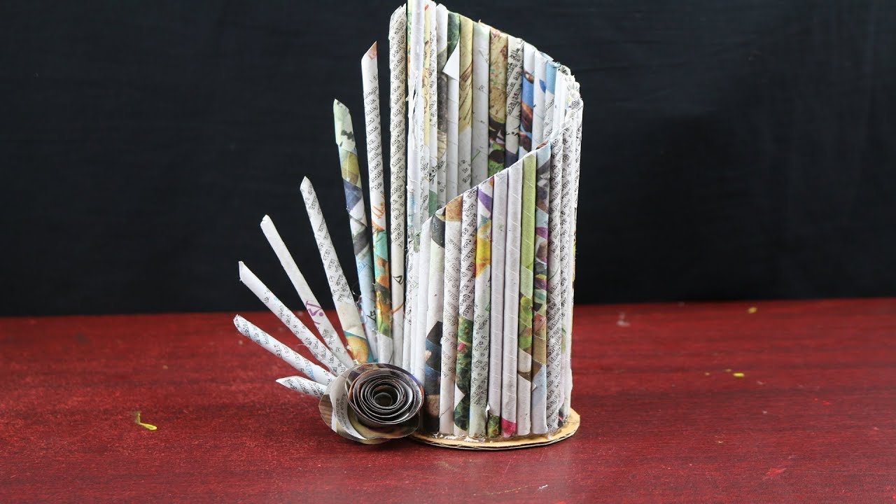 Amazing Paper Flower Vase How To Make A Flower Vase At Home Simple amazing-paper-flower-vase-how-to-make-a-flower-vase-at-home-simple
