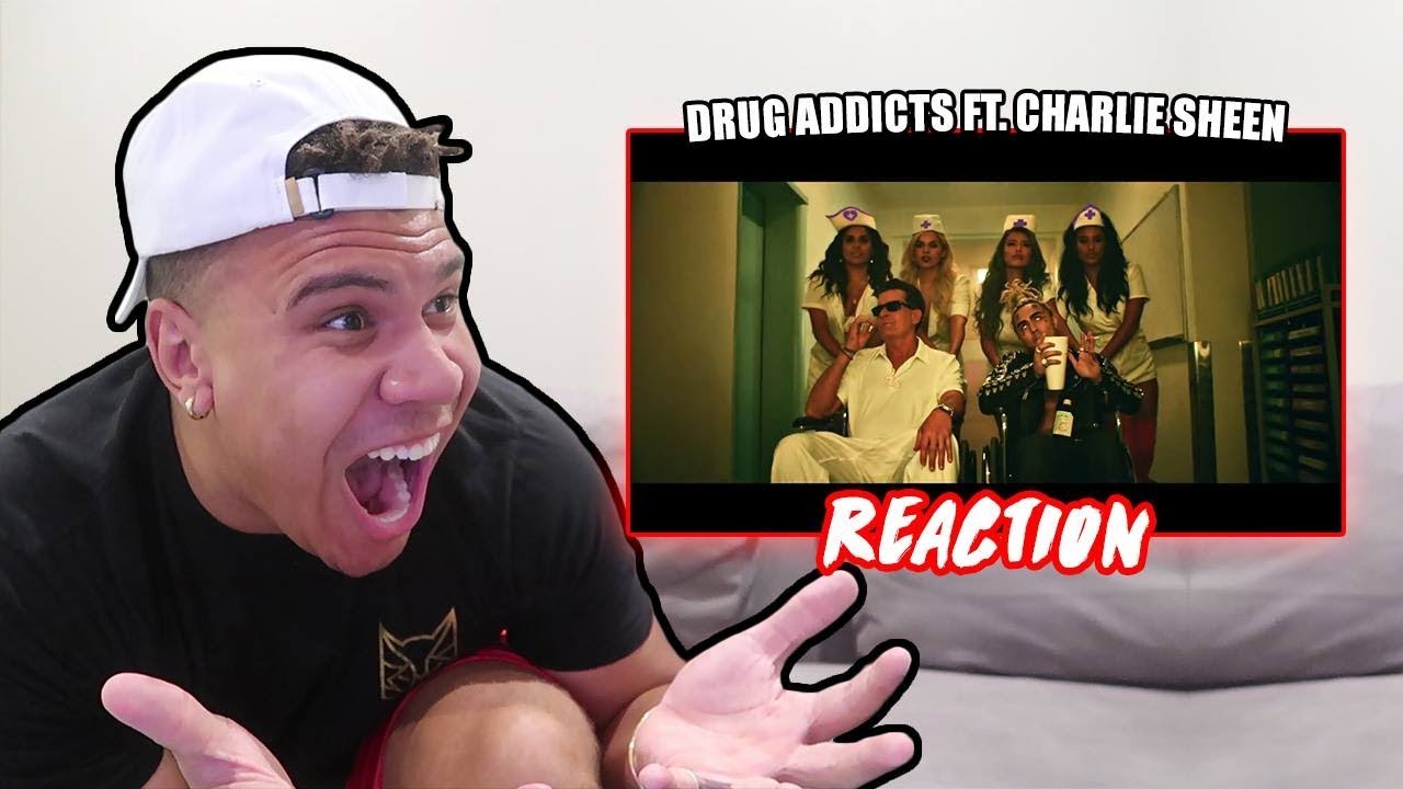REACTING TO Lil Pump "Drug Addicts" (Official Music Video) - YouTube