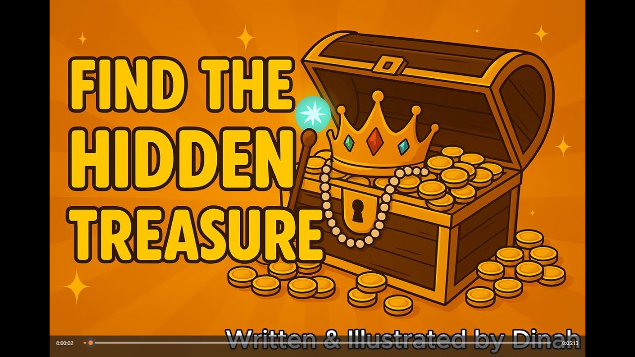 Find the hidden treasure | Treasure Hunt | Little Explorers | Hidden ...