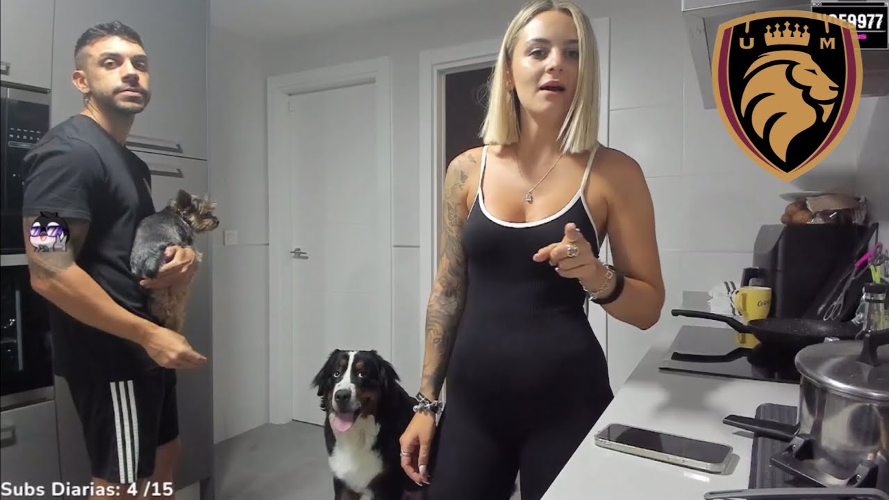 😁DjMariio y Noe CON SUS PERRITOS EN DIRECTO!! KINGS LEAGUE! - YouTube