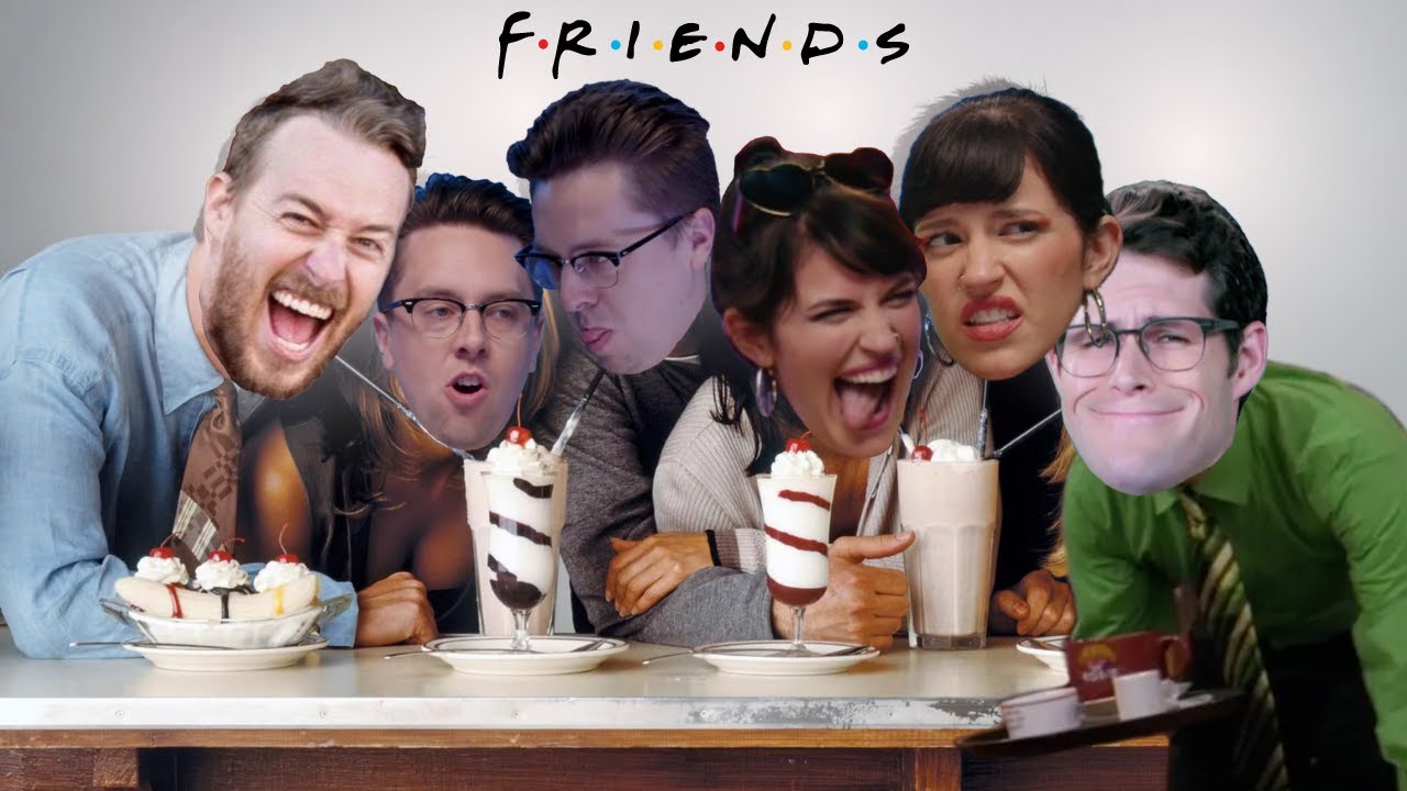 Trinyvale but they're just talking about FRIENDS for HALF an HOUR ...