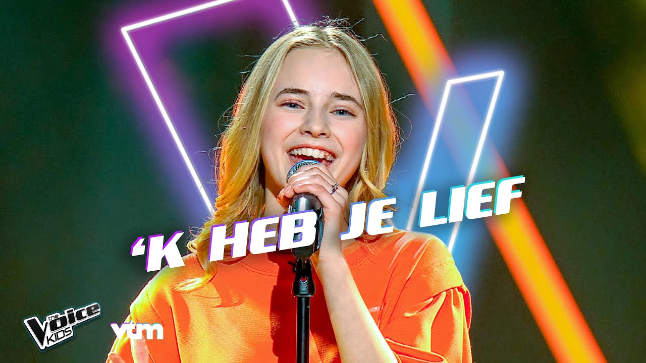 Romy - ''K Heb Je Lief' | Knockouts | The Voice Kids | VTM - YouTube