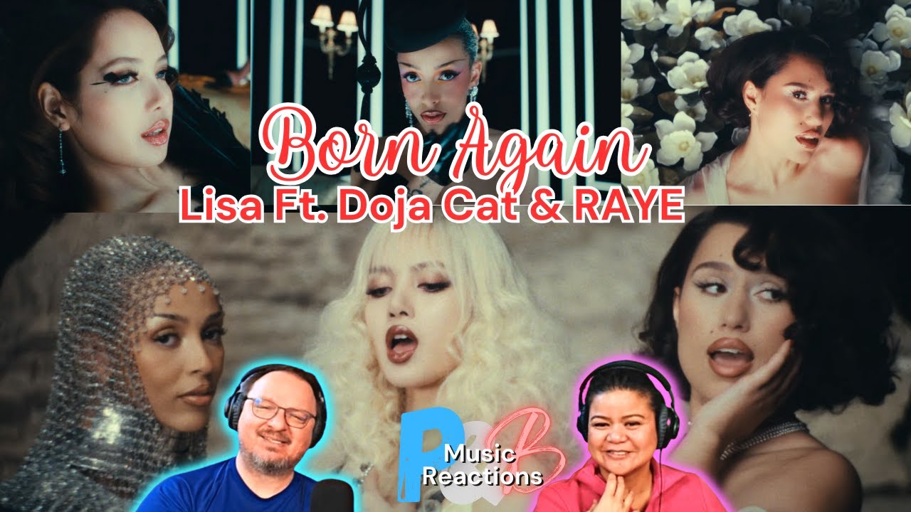 LISA & ft. Doja Cat & RAYE "Born Again" (Official Music Video)Collab of ...