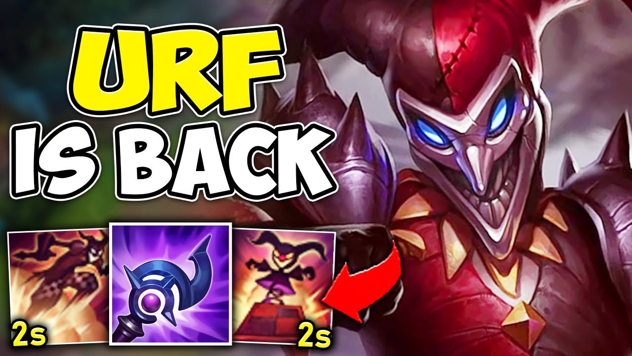 WHEN PINK WARD PLAYS SHACO IN URF... IT'S NOT A FUN TIME FOR THE ENEMY ...