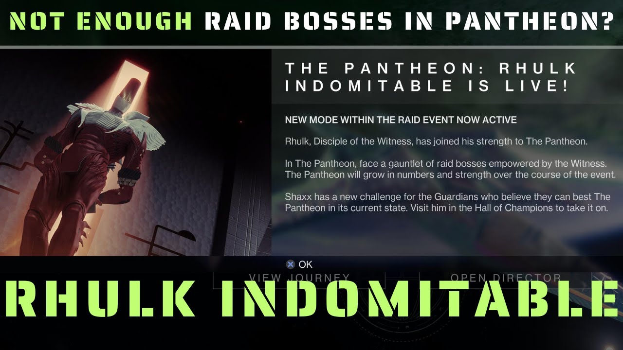 The Pantheon: Rhulk Indomitable is Live - New Raid Boss to Fight in ...