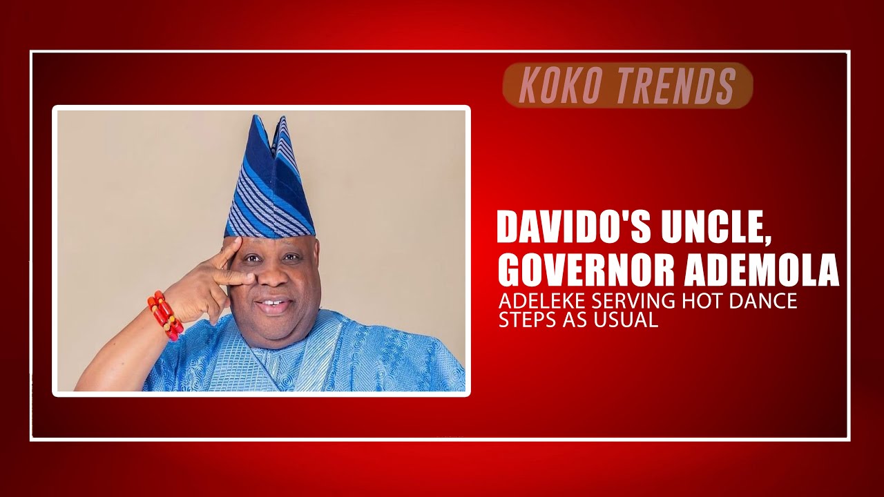 Davido's Uncle, Governor Ademola Adeleke Serving Hot Dance Steps As ...