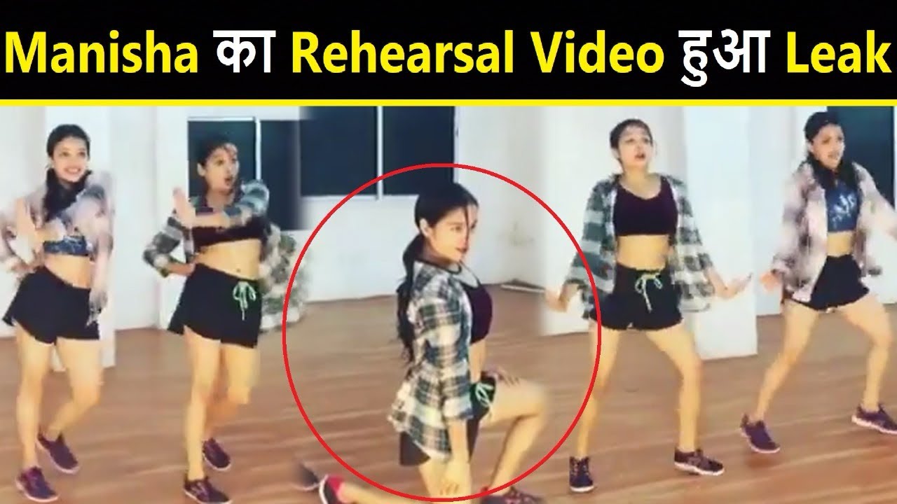 Manisha Rani Dance Rehearsal Video Leak For Jhalak Dikhhla Jaa