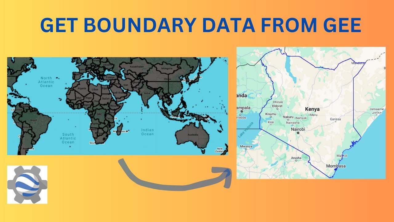 #1. Get Boundaries Data from Google Earth Engine. #gee #gis #shapefile ...