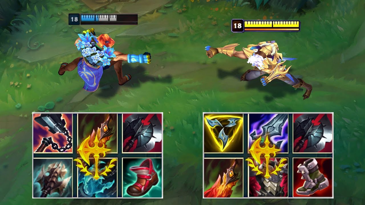 Mathematically Correct Sett Vs Normal Sett Full Build Fights And Best