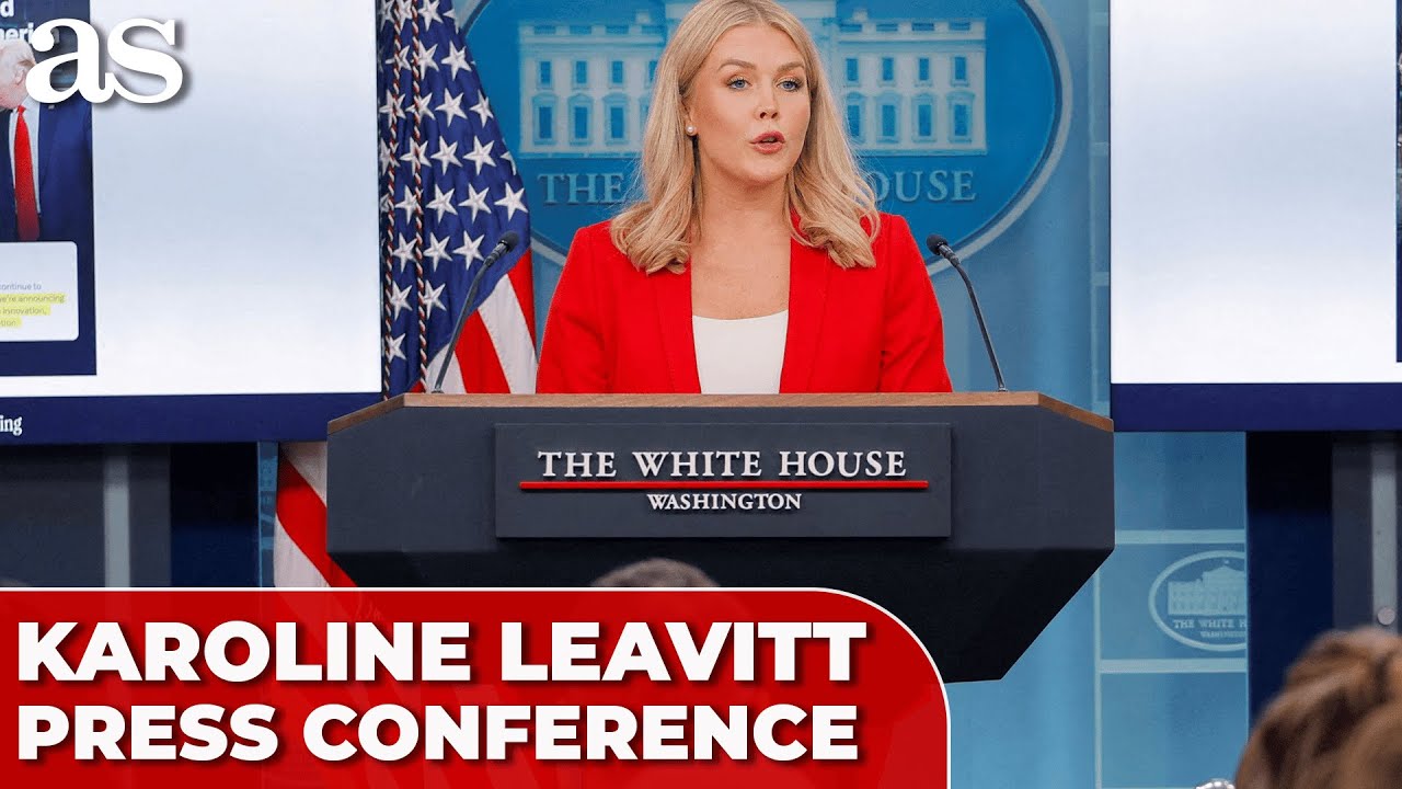 KAROLINE LEAVITT FULL PRESS CONFERENCE - YouTube