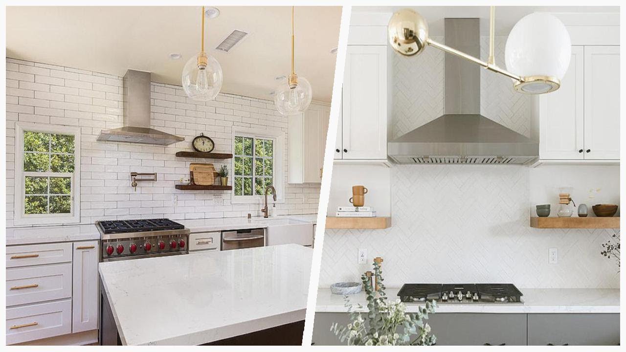 75 Kitchen With Quartz Countertops And Yellow Countertops Design Ideas ...