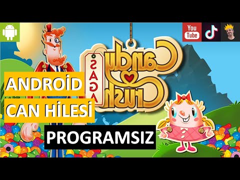CANDY CRUSH SINIRSIZ CAN HİLESİ (PROGRAMSIZ)