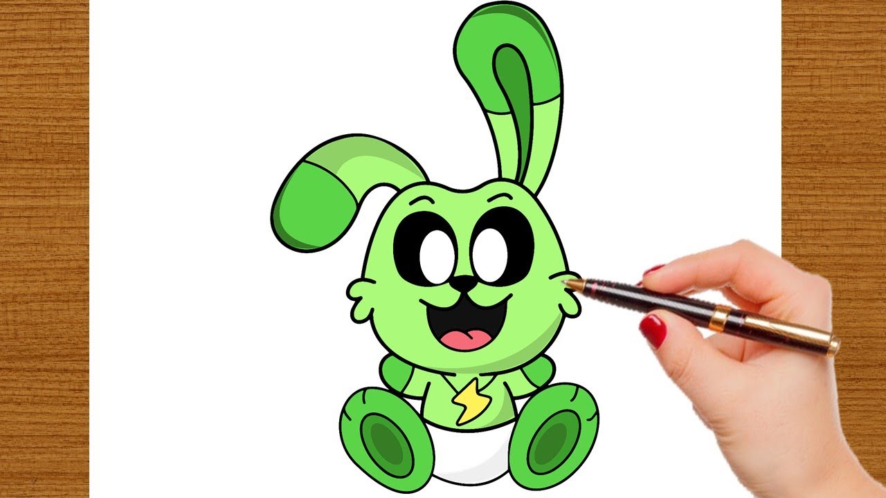 Become an Artist! Draw Baby Hoppy Hopscotch (GameToons)🎰 - YouTube