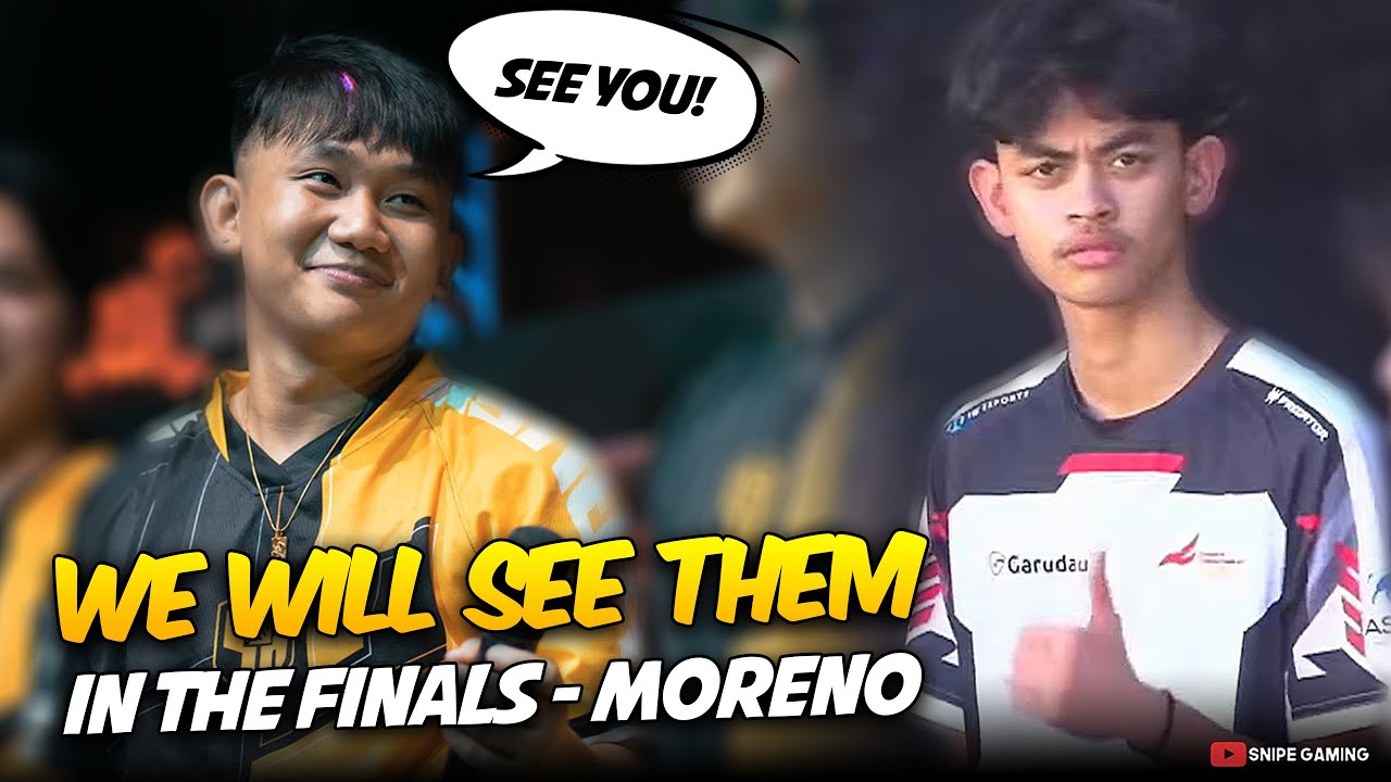 BTR MORENO THINKS THEY CAN FACE TEAM SIBOL in THE FINALS . . . 😮 - YouTube