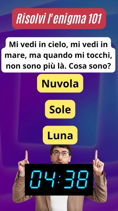 Enigma 101 | Ti sfido a risolvere questo intrigante indovinello! - YouTube