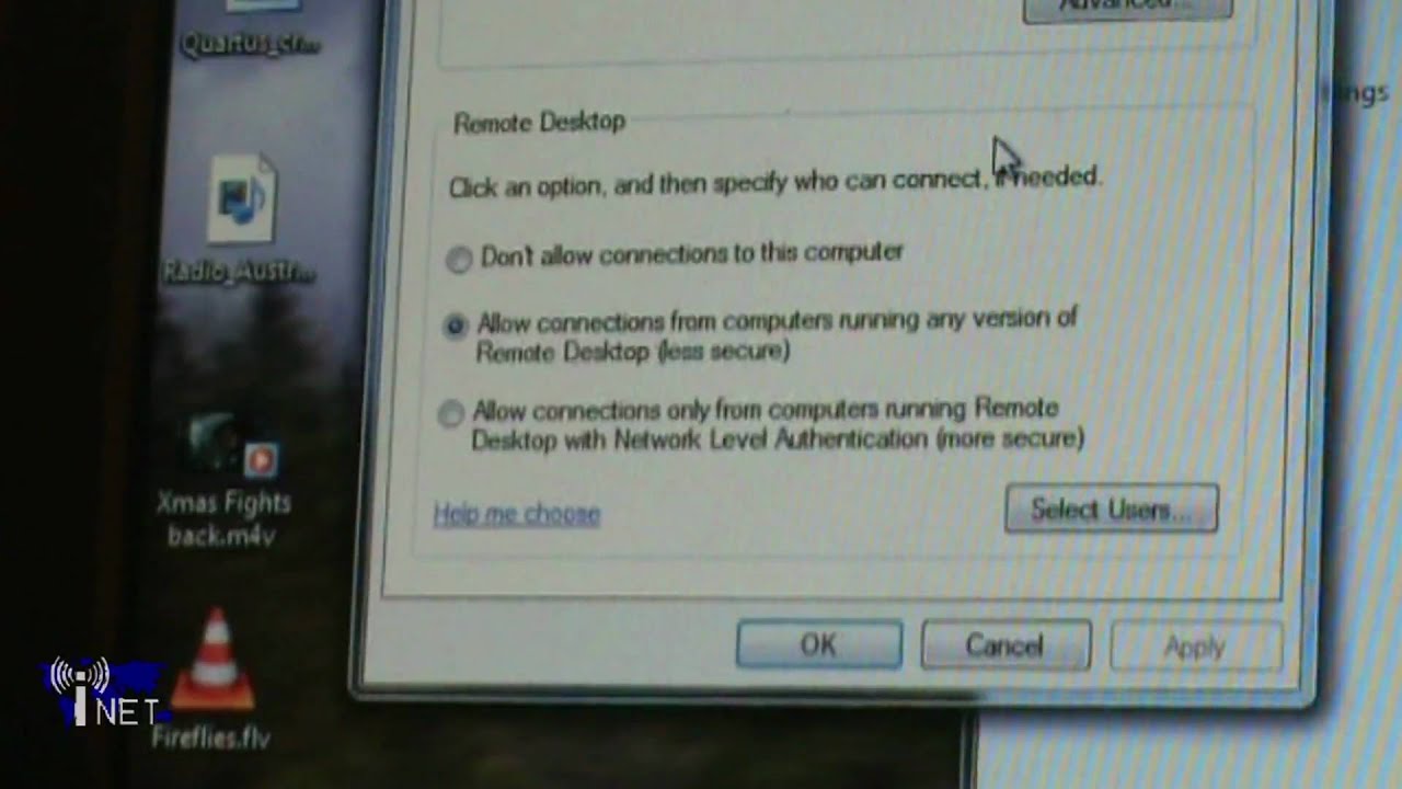 Stream Video with VLC and Remote Desktop.mpg - YouTube